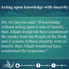 Acting Upon Knowledge – Mustafa George - E M A A N L I B R A R Y . C O ...