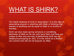 What is Shirk – Association In Worship – Saleh-As-Saleh - E M A A N L I ...