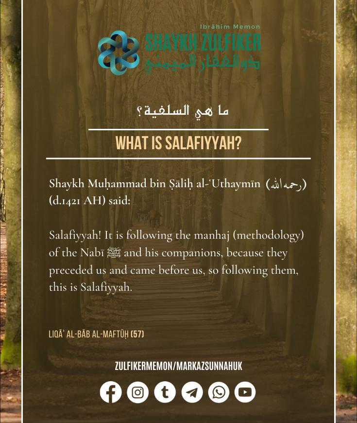 What is Salafiyah? - E M A A N L I B R A R Y . C O M ............ ا ...