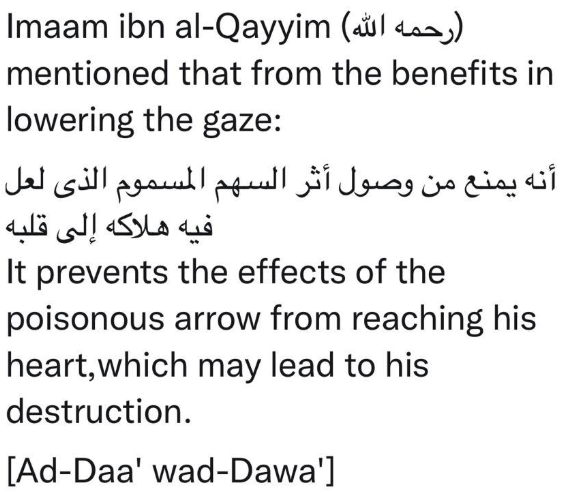 Lowering the Gaze - E M A A N L I B R A R Y . C O M ............ ا لسلف ...