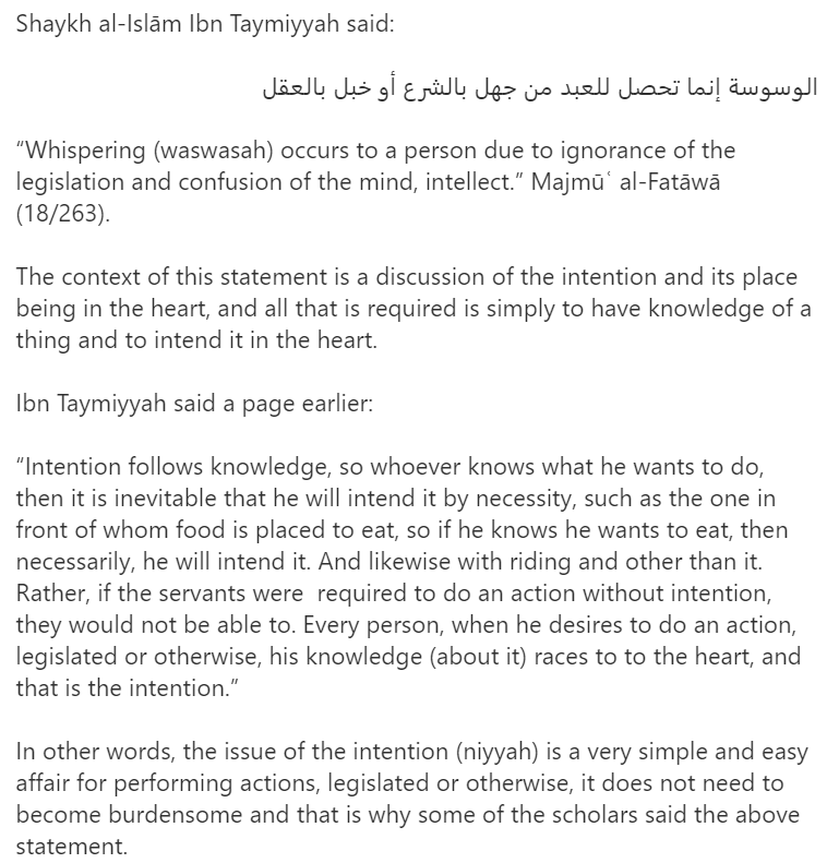 How Does Waswasah (Whispering) Occur in a Person - E M A A N L I B R A ...