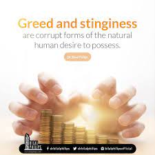 Greed and Stinginess - E M A A N L I B R A R Y . C O M ............ ا ...